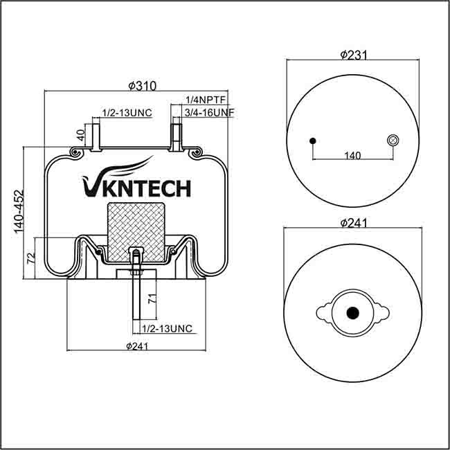 566243142 Goodyear W01-358-9807 Firestone Air Bag spring 1R12-1047 ...